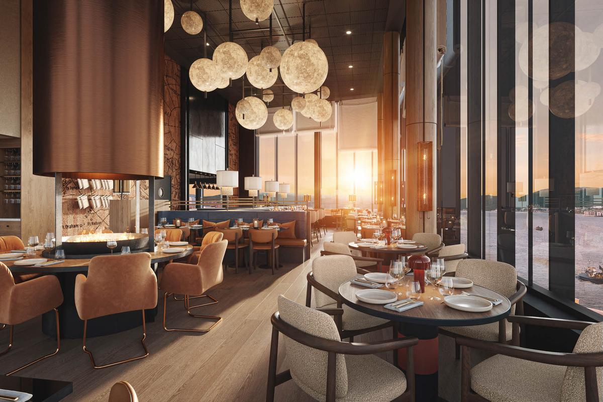 Utforsk Upper Dock Brasserie & Bar på The Dock 69°39 by Scandic